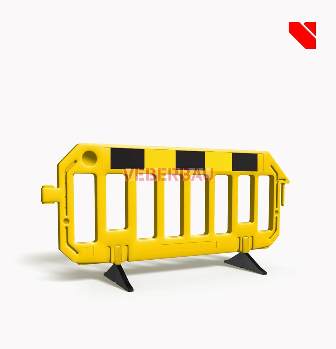BARIERA PCV GATE YELLOW | OGRODZENIA TYMCZASOWE PVC - VEBERBAU